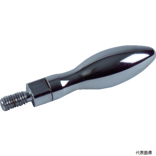 【特長】 ●ねじ込みタイプの鋼製握りです。 ●回転グリップタイプです 【仕様】 ●外径(mm)：25 ●グリップ長さ(mm)：86 ●ねじ寸法：M10×1.50 ●ねじ長さ(mm)：15.9 ●グリップ長(mm)：86 【材質／仕上】 ●ス...
