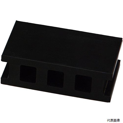 【特長】 ●弾性があり耐摩耗性に優れています。 ●機械的性質が良いです。 ●機械的性質が良いです。 【用途】 ●防振・防音に。 ●家具・建具・保護・建築資材・機械部品 【仕様】 ●色：黒 ●厚さ(mm)：30 ●幅(mm)：55 ●長さ(m...