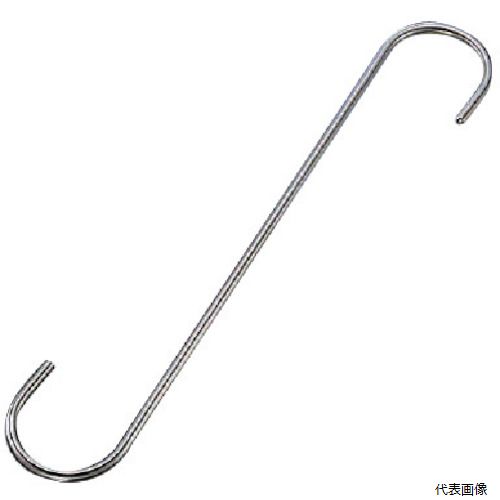 【特長】 ●ロングサイズなので、手の届かないところにもかけられます。 ●90度ひねっているので角度を変えることができます。 【用途】 ●洗濯物干しに。 ●物掛けとして。 【仕様】 ●使用荷重(kN)：0.20 ●D(mm)：5.5 ●L1(...