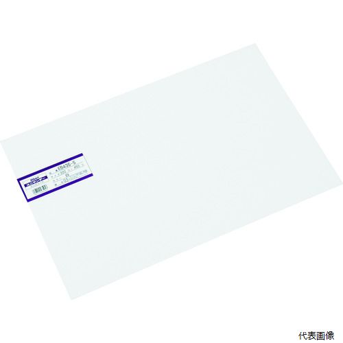 【特長】 ●電気絶縁性・対薬品性に優れています。 【用途】 ●標示板・ディスプレイ・電気絶縁材に。 ●パーテーション・機械部品・補修材・補強材・建具・工作・DIYに。 【仕様】 ●色：白 ●厚さ(mm)：0.5 ●幅(mm)：300 ●長さ...