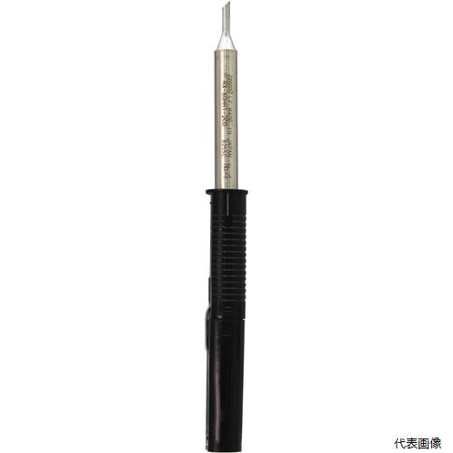 【特長】 ●RX8シリーズの交換こて先です。 【仕様】 ●適合機種：RX-802、822、852AS ●コテ先名称：2.0mm ●品名：こて先 ●こて先径(mm)：φ2 ●鉛フリーはんだ対応 ●ヒーター一体型 【入数】 ●1個 他のサイズは...