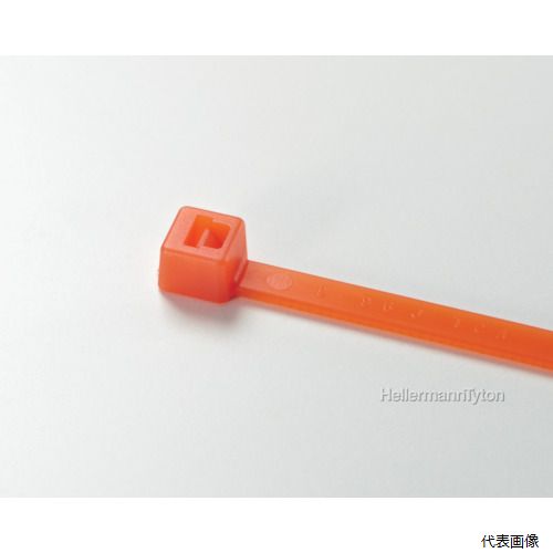 【特長】 ●カラフルなバリエーションの結束バンドです。 ●電線束の分類、区別がひと目で判別できます。 ●電線の保護色としても便利です。 【用途】 ●電線束の分類・区別に。 【仕様】 ●色：オレンジ ●幅(mm)：3.5 ●長さ(mm)：15...