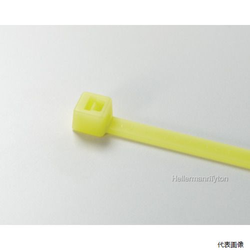 【特長】 ●カラフルなバリエーションの結束バンドです。 ●電線束の分類、区別がひと目で判別できます。 ●電線の保護色としても便利です。 【用途】 ●電線束の分類・区別に。 【仕様】 ●色：イエロー ●幅(mm)：3.5 ●長さ(mm)：15...