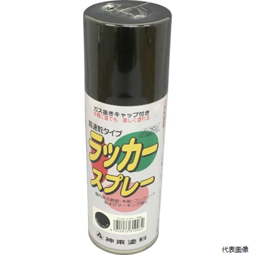【特長】 ●ソフトな霧でつやが有り、乾きが早く、強靭な塗膜です。 ●耐候性に優れています。 【用途】 ●鉄用、屋外木用、屋内木用（床を除く）の補修、マーキング用。 【仕様】 ●色：ブラック ●容量(L)：0.3 ●塗布面積：0.6〜1.1［...