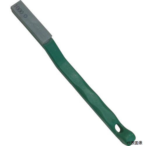 【特長】 ●C砥粒を接着した、手軽に使えるハンディタイプです。 ●#180〜#1000までの7種類の粒度をラインナップしました。 ●粒度によって色分けしてあり、使いやすいです。 【用途】 ●ドリル・バイト・カッター・包丁・ハサミ等、焼入鋼の...