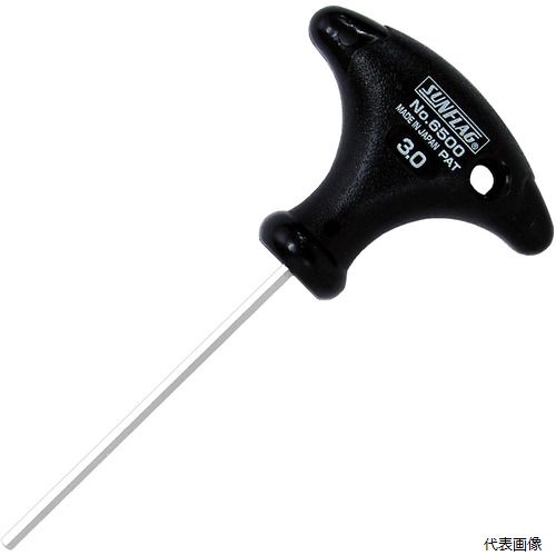 【特長】 ●L型に曲げた一本軸で成形していますので、非常に強固です。 【用途】 ●電設工事・車両整備関連・工場内作業などに。 【仕様】 ●全長(mm)：135 ●全幅(mm)：70 ●対辺寸法(mm)：3.0 ●サイズ(mm)：3.0 ●重...