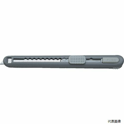 【特長】 ●“5連発”A型カートリッジ式カッターナイフのスタンダードモデルです。 【用途】 ●事務・軽作業用。 【仕様】 ●全長(mm)：151 ●刃厚(mm)：0.38 ●適合替刃：BA-10P・BA-50P ●タイプ：オートロック式 【...