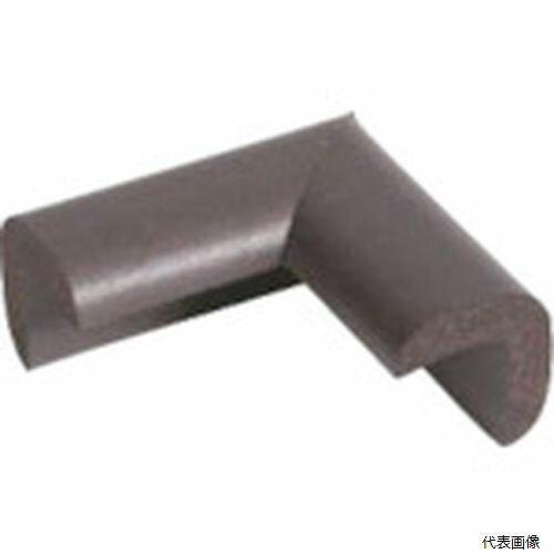 【特長】 ●クッション性、耐摩耗性に優れたクッション材です。 【用途】 ●建物、ロッカー、機械などの危険な角に。 【仕様】 ●色：ブラウン ●幅(mm)：18 ●長さ(mm)：37 ●厚さ(mm)：4 ●取付方法：粘着タイプ(両面テープ付属...