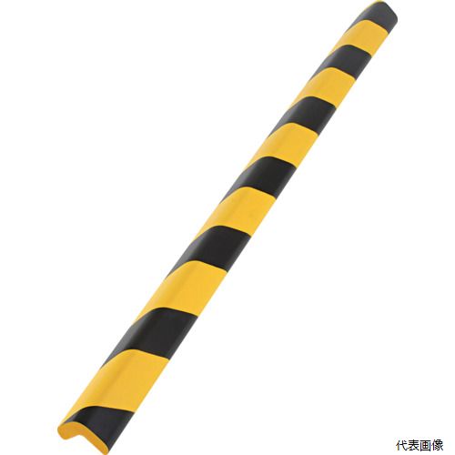 【特長】 ●油を使用する環境に適した両面テープを付属しています。 ●クッション性、耐摩耗性に優れたクッション材です。 【用途】 ●建物、ロッカー、機械などの危険な角に。 【仕様】 ●色：ブラック／イエロー ●幅(mm)：55 ●長さ(m)：...