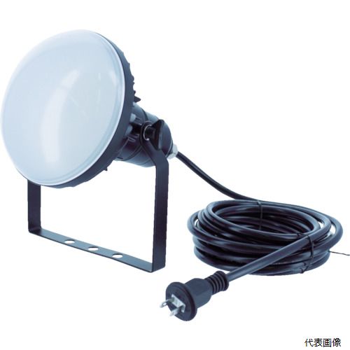 【特長】 ●別売のジョイントパーツとの組み合わせで設置場所に合わせた仕様にできます。 ●LED球採用の省エネ・長寿命な投光器です。 【用途】 ●室内、屋外での工事および一般投光照明に。 【仕様】 ●明るさ(lm)：6500 ●幅(mm)：1...