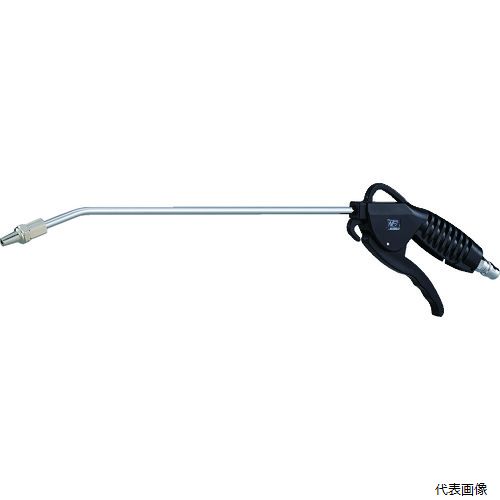 【特長】 ●ノズル部を長くすることで、手の届かない箇所へのエアブローができます。 【用途】 ●一般生産工場でのダスト作業に。 【仕様】 ●ノズル長(mm)：321 ●ノズル口径(mm)：3 ●ノズル取付口：G1/8 ●エア取付口：G1/4 ...