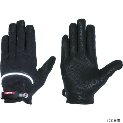 【特長】 ●手のひらにゴートスキン（山羊革）を採用し快適性と高級感を両立しました。 ●手に馴染むしっとり感と高い耐久性で、確実さを要求される厳しい現場で活躍します。 【用途】 ●作業用。 【仕様】 ●色：ブラック ●サイズ：LL ●全長(c...