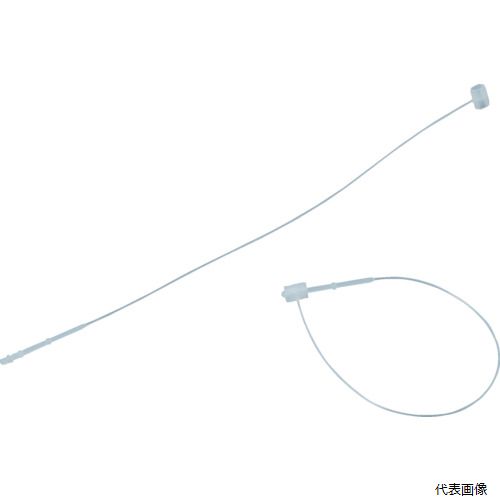 【特長】 ●取り付け器具が無くてもタグを付けられます。 ●ロック部は左右どちらかでも差し込めワンタッチで止められます。 【用途】 ●衣料などのタグ付。 ●吊り下げ、ペア商品の分散防止 ●結束具として ●ループ長さ(mm)：130 ●結束径(...