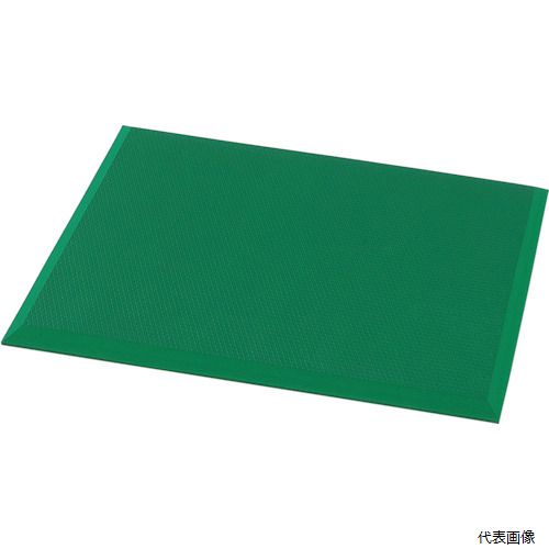 【特長】 ●導電性材質を使用したマットです。 ●厚さ17mmの優れたクッション性が体重負担を分散し、足腰の疲労を軽減します。 ●耐油性、耐水性に優れております。 ●厚さがあるので長時間の立ち仕事でも疲れにくいマットです。 【用途】 ●立ち仕...