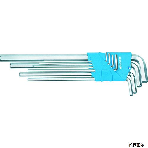 【特長】 ●ロングタイプなので、奥まった場所でも作業できます。 ●高い耐摩耗性を発揮し、長寿命です。 【仕様】 ●セット内容(インチ)：5/64、3/32、1/8、5/32、3/16、7/32、1/4、5/16 ●セット内容(本)：8 ●タ...