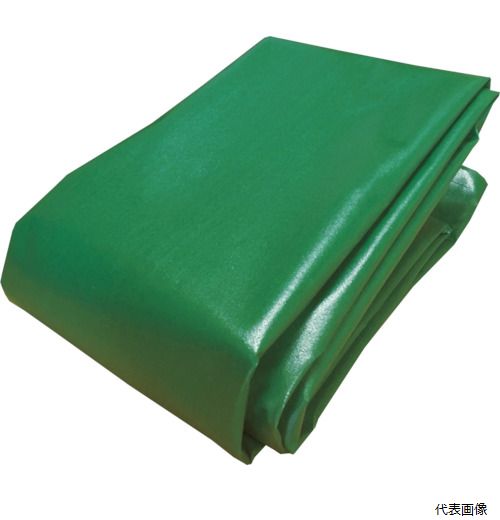 【特長】 ●プロ仕様の厚手生地を使用しています。 ●耐候性に優れ丈夫です。 ●シート折返し部分は縫製して留めているので長持ちします。 【用途】 ●荷物輸送、野積カバー。 ●色：グリーン ●幅(m)：2.45 ●長さ(m)：4.75 ●厚さ(...