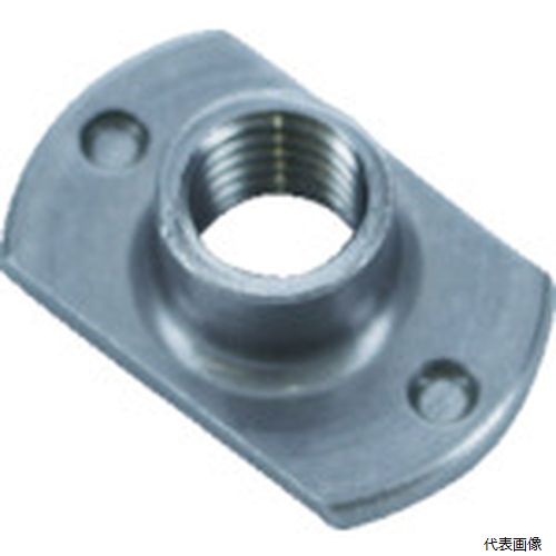 【特長】 ●溶接用ナットです。 ●位置決め用ガイド（パイロット）が付いています。 【用途】 ●タップ（めねじ）が切れない薄板などに。 【仕様】 ●呼び径：M5×0.8 ●高さ(mm)：4.1 ●ねじピッチ(mm)：0.8 ●ダボ有無：あり ...