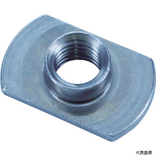 【特長】 ●溶接用ナットです。 ●位置決め用ガイド（パイロット）が付いています。 【用途】 ●タップ（めねじ）が切れない薄板などに。 【仕様】 ●呼び径：M10×1.5 ●高さ(mm)：8.8 ●ねじピッチ(mm)：1.5 ●ダボ有無：無し...