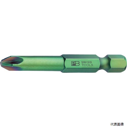 【特長】 ●強度と精度に優れた差込角1/4インチ(6.35mm)の段付きポジドライブビットです。 【仕様】 ●刃先：PZ1 ●全長(mm)：50 ●シャンク径(mm)：6.35 【材質／仕上】 ●特殊鋼 ●プラズマコート 【入数】 ●1本 ...