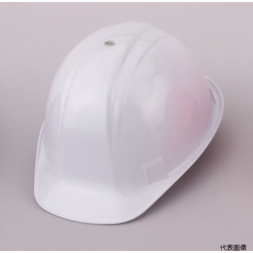 【特長】 ●軽量とフィット感を追求した人気モデルです。 ●G型内装を使用したタイプです。 【用途】 ●飛来・落下物用、電気用。 【仕様】 ●帽体色：白 ●頭囲(cm)：53〜61 ●衝撃吸収ライナー有無：なし ●通気孔有無：なし ●タイプ：...