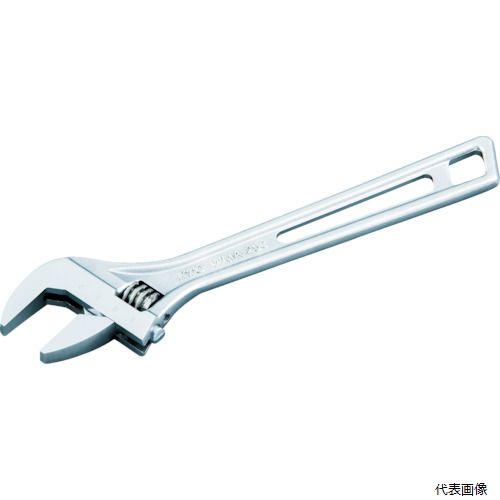 【特長】 ●従来品に比べ、呼び寸法でワンランク上の開口量を実現しました。 ●力のかかる方向に厚みを増やし、手が痛くなりにくいグリップ形状です。 ●余肉を省いたやり形ヘッドは、サイズ合わせの容易な目盛付です ●ウォーム部は操作性向上のため、く...