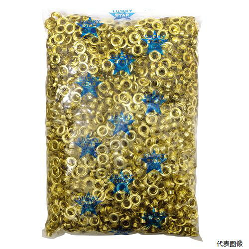 【送料について】 北海道、沖縄、離島は別途送料がかかります【特徴・用途】 業務用などに便利な袋入り真鍮製両面ハトメ玉です。厚紙・ビニール・皮革・布などの補修・補強に便利です。厚紙・布・ビニール・皮革などの補修、補強に。 【仕様】 ハトメ穴径...