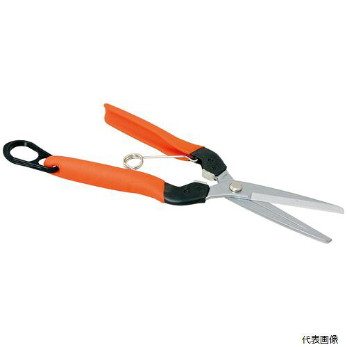 【仕様】 ●ニッケルメッキ ●直刃 【用途】 ●タマネギ、ナス、メロン、花卉 【特長】 カチカチしないクッション付厚直刃 野菜・果実の収穫や摘果に。 　細かな作業に最適な厚直刃。 ●クッション機能で腱鞘炎対策！！ 　手への衝撃を吸収クッショ...