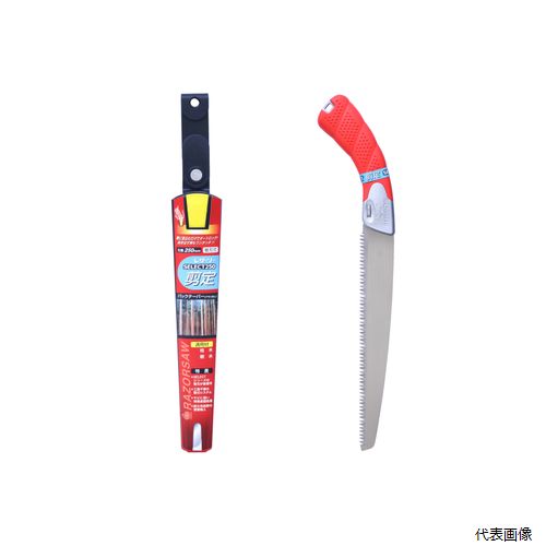 【特長】 ・生木全般(林業・造園・土木・果樹園)に使用できます。アサリが無いので鏡面仕上げのような切口です。 ・グリップ本体内蔵のリューズによる替刃システムは、工具を必要とせずスピーディーで確実な替刃の交換が可能です。 ・鋸をケースに入れる...