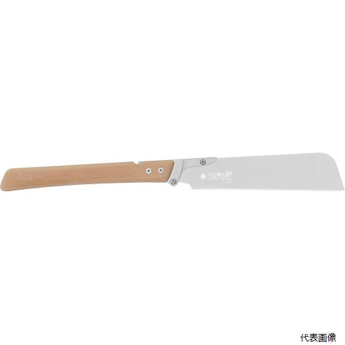 【特長】 ・携帯に便利な折込の特性と使い易い直柄の利便性を生かした大工用折込鋸です。リュックや釘袋にいれてあらゆる場所へ持運び、精密な作業が可能です。 ・造作は造作・建具・家具に最適です。イベント内装や大工・電材・管材作業に便利です。 ・刃...