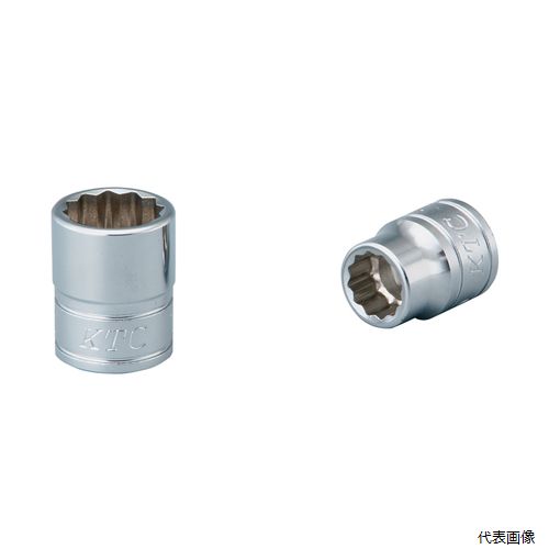 【特長】 ●面接触タイプです。 ●口径部と差込角に応力の集中を防ぐことでボルト・ナットのエッジを傷めにくくしました。 ●より確実な締め付け・緩め作業が行えるパワーフィット形状を採用しました。 ●十二角ソケットです。 【仕様】 ●差込角(sq...