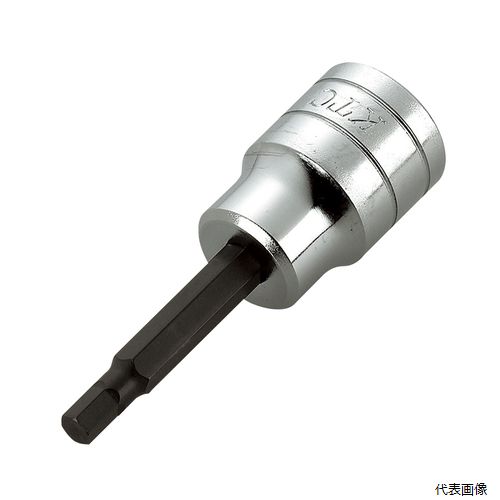 【特長】 ●ビットの交換が可能です。 ●差込角12.7sq.のヘキサゴンビットソケットです。 【仕様】 ●差込角(sq.)：12.7 ●サイズ(S；mm)：12 ●外径(D；mm)：24 ●全長(L；mm)：79 ●軸長(l；mm)：44 ...