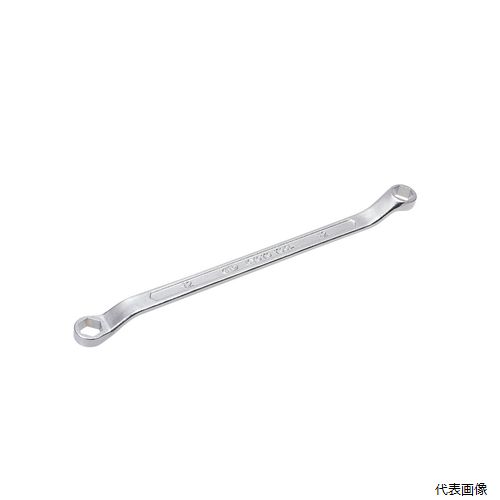 【特長】 ●六角タイプです。 ●六角は左右対称に15°の角度をつけているので十二角めがねレンチと同等(30°の振れ角度で回転)の作業が可能です。 ●六角口径部の面取りをなくし、口径部とボルト・ナットの接触面積をより大きくしています。 ●柄部...