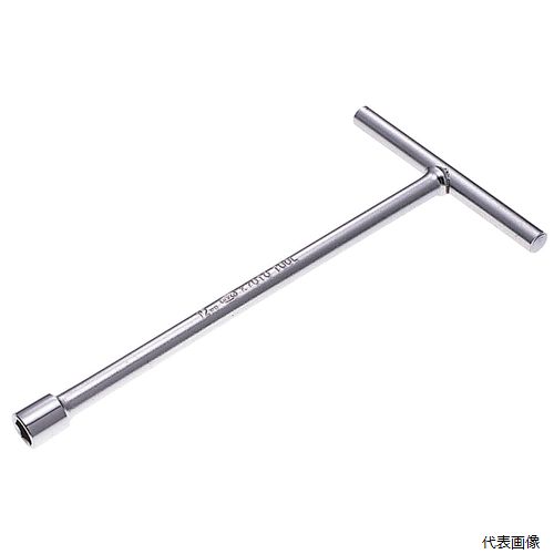 【特長】 ●六角タイプの早回しT形レンチです。 ●一般品に比べハンドルが短くなっていますので、狭い場所での早回しやツールボックスでの収納に便利です。 ●ハンド上部にサイズ刻印がしてあり、ツールステーションなどにつり下げた場合、確認しやすくな...