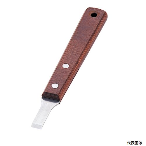【特長】 ●先端幅が狭いので、狭い場所や奥深い場所に最適です。 【仕様】 ●刃幅(A；mm)：10 ●刃厚(T；mm)：1.4 ●全長(L；mm)：165 ●重さ(g)：50 【用途】 ●エンジンのガスケットやパッキンはがし等に。 【注意事...