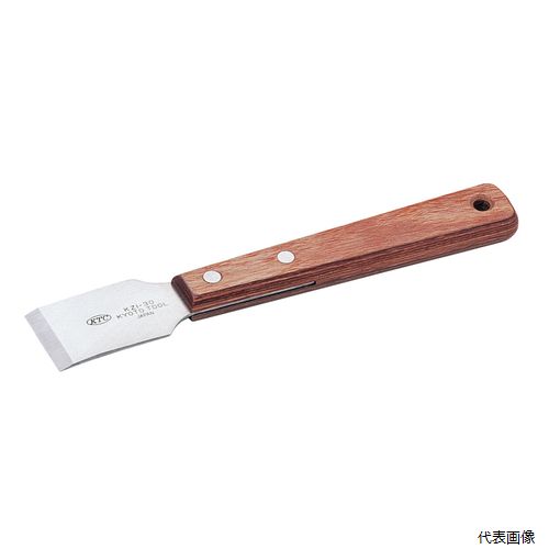 【仕様】 ●刃幅(A；mm)：30 ●刃厚(T；mm)：1.4 ●全長(L；mm)：180 ●重さ(g)：80 【用途】 ●エンジンのガスケットやパッキンはがし等に。 【注意事項】 ※タガネやレバー、ナイフの代わりなどには使用しないでくださ...