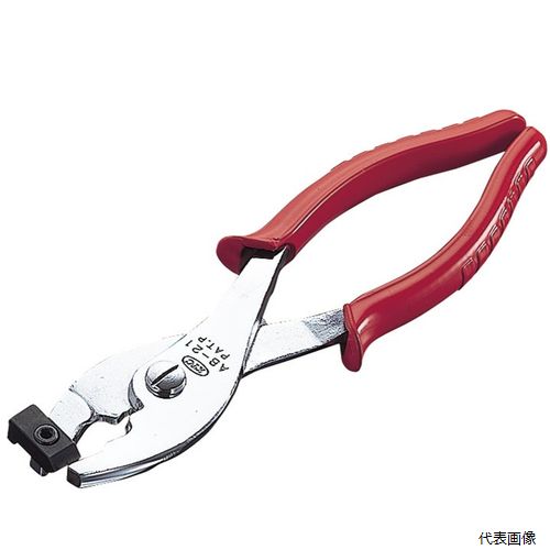 【特長】 ●専用クローで作業性が向上します。 ●クローのクサビ側でCワッシャを広げ平面側で押し出し、スピーディな作業が行えます。 【仕様】 ●全長(L；mm)：203 ●重さ(g)：230 【用途】 ●Cワッシャの脱着に。 【入数】 ●1個...