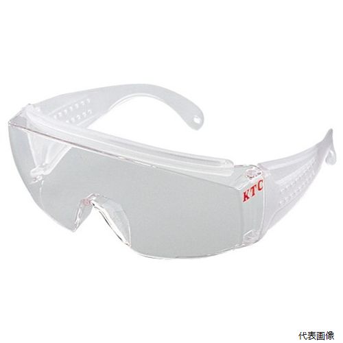 【特長】 ●ご使用の度付きめがねの上からでも装着可能な保護めがねです。 【仕様】 ●型：1眼型 ●レンズ材質：PET ●フレームカラー：クリア ●幅x最大高(mm)：150x56 ●重量(g)：52 【入数】 ●1個 他のサイズはこちら 在...