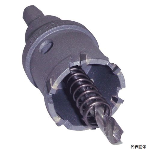 【仕様】 ●ホルソー径(φmm)：40 ●全長(mm)：113 ●刃数：8 ●センタードリル径(φmm)：6 ●シャンク径(mm)：10 ●有効長(mm)：25 【用途】 ●板厚25mmまでのステンレス・鉄・木工・プラスチックに最適。 【入...