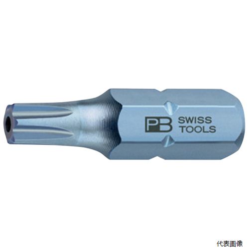 【特長】 ●強度と精度に優れた差込角1/4”(6.35mm)のいじり止めへクスローブビットです。 【仕様】 ●差込角(”HEX)：1/4(6.3mm) ●サイズ：T27 ●全長(mm)：25 ●先端外形寸法(mm)：- ●適合ネジ：- ●質...