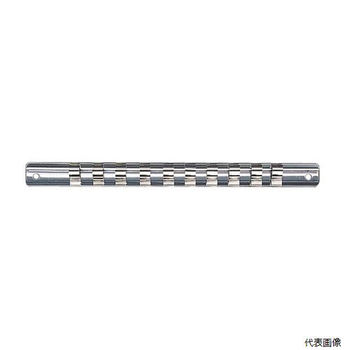 【仕様】 ●差込角(SQ)：3/8 ●全長(mm)：245 ●クリップ数(PC)：12 【用途】 ●ソケットの整理に。 【注意事項】 ※メイン画像はイメージです。 【入数】 ●1個 他のサイズはこちら 在庫のない商品は検索に表示されない場合...