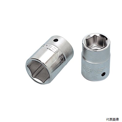 【特長】 ●ボルト・ナットを傷めない面接触タイプ。 【仕様】 ●差込角(SQ)：3/4 ●サイズ(mm)：24 ●全長(L；mm)：51 ●先端部ソケット外径(D1；mm)：35 ●差込部ソケット外径(D2；mm)：36 ●ソケット深さ(T...