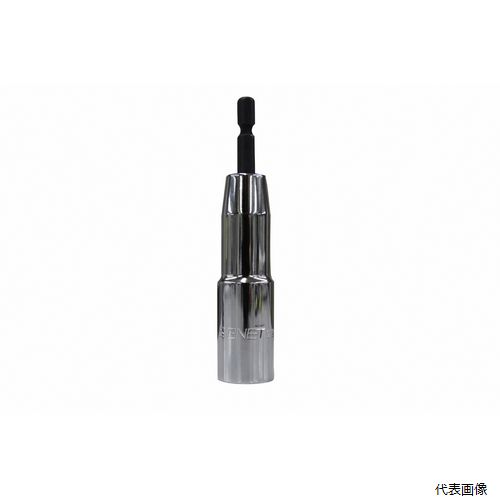 【特長】 ●18Vインパクト対応の強力型。 ●6角タイプ。 ●タグ付き。 【仕様】 ●全長(mm)：113 ●軸長(mm)：31 ●シャンクサイズ(mm)：6.35 ●材質：スチール ●サイズ(mm)：17 ●ソケット部外径(mm)：23....