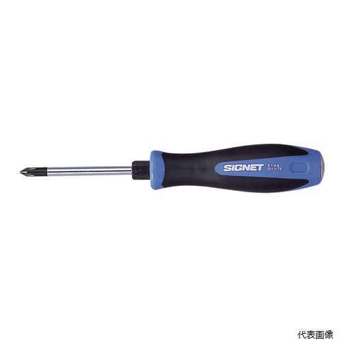 【特長】 ●プラスドライバー。 ●疲労感が少なく、握りやすいエルゴノミックハンドル。 ●ブレード根元に六角部がありレンチをかけて回す事ができる。 【仕様】 ●サイズ(#)：1 ●全長(mm)：175 ●軸長(mm)：75 ●質量(g)：86...