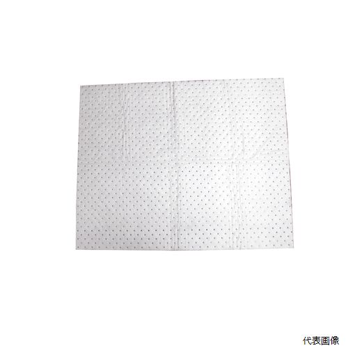 【特長】 ●油を素早く吸収し、作業現場をクリーンに保ちます。 ●裏面にフィルムがついており、油が染み出しません。 ●折り畳んで繰り返し使えます。 ●表面は白色なので、ネジ等の細かい部品を落としたときに見つけやすい。 ●工具の一時的な置き場や...