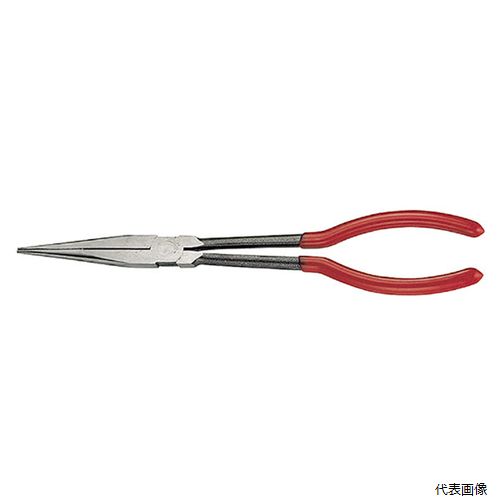 【特長】 ●狭い場所での作業性を考慮し、口先を細長くしたプライヤー。 ●細かい部品を拾い上げたり、配線を切ったりする時に大変便利。 【仕様】 ●全長(mm)：280 ●先端形状：ストレート 【入数】 ●1丁 他のサイズはこちら 在庫のない商...