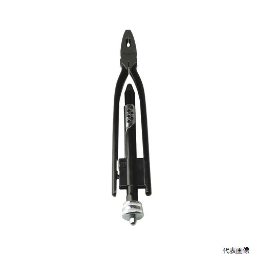 【特長】 ●便利なオートリターン式。 【仕様】 ●呼び寸法(inch)：9(225mm) ●全長(mm)：270 ●横幅(mm)：46 ●高さ(mm)：25 ●対応ワイヤーサイズ(mm)：0.55〜1まで(軟鉄線) 【用途】 ●小型なので狭...