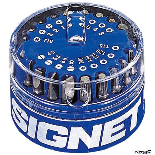 【特長】 ●電動エアツールに使用できる。 ●ケース入り。 【仕様】 ●差込角(HEX)：1/4 ●ビット長(mm)：25 【セット内容/付属品】 プラスビット：#1・2・3(21011・21012・21013)マイナスビット：4.5・5.5...