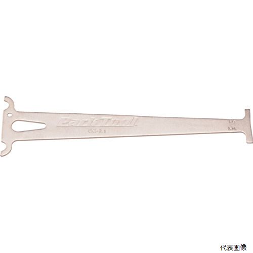 【特長】 ●簡易タイプのチェーンチェッカー。 ●チェーンの伸びを0.5%、0.75%で簡単にチェックでき、スピーディーな作業が可能になります。 ●従来より測定範囲が長く、より精度の高いものになっています。 【仕様】 ●測定値：伸び0.5／0...