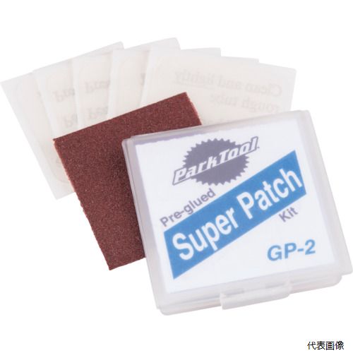 【特長】 ●溶着剤が最初から付着しているパンク修理用パッチ。 ●3Mのハイテクノロジーを生かしたGP-2は、どんなゴムのりパッチより簡単に確実にパンク修理が可能です。 ●チューブ表面を軽く紙ヤスリで荒らし、接着面をキレイにしてから貼り付けて...