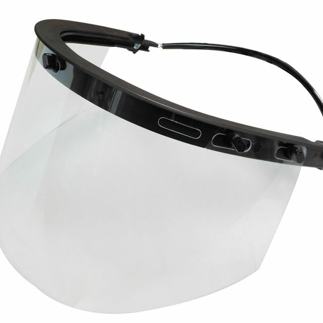 飛来物から顔を守る! 【特長】 ●安全性・作業性を考えたシールド形状 ●眼鏡をしたままでも使用可能 ●シールドの上げ下げが可能 【仕様】 ●重量:165g ●サイズH160×W250×D250mm 【商品サイズ】 H160×W250×D25...